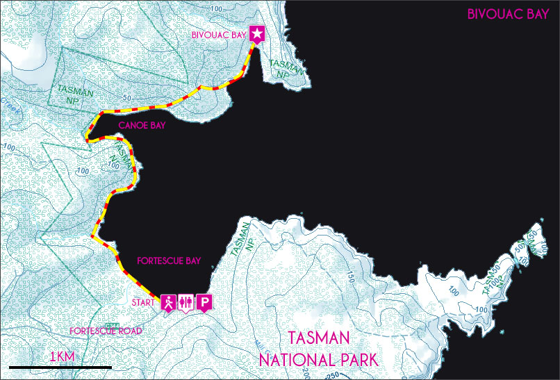 Bivoauc Bay – TasTrails.com